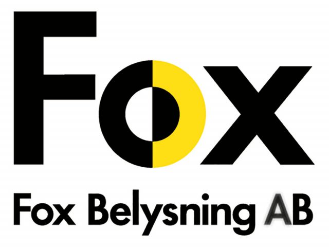 Vår grafiska profil av Hans Embrink och HC Ericson – Fox Belysning